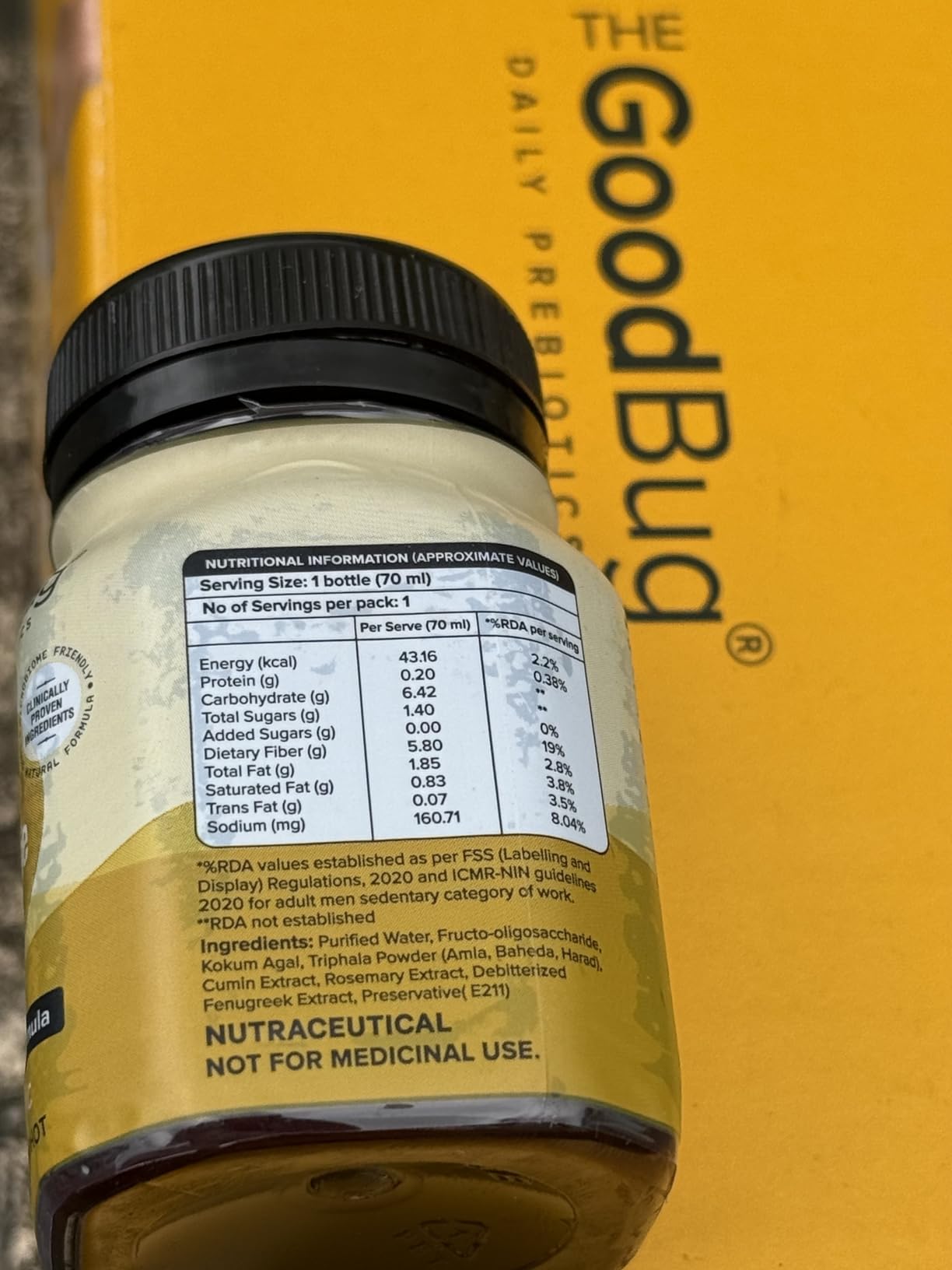 The Good Bug Gut Cleanse - 28 Prebiotic Colon Detox Shots | Improves ...