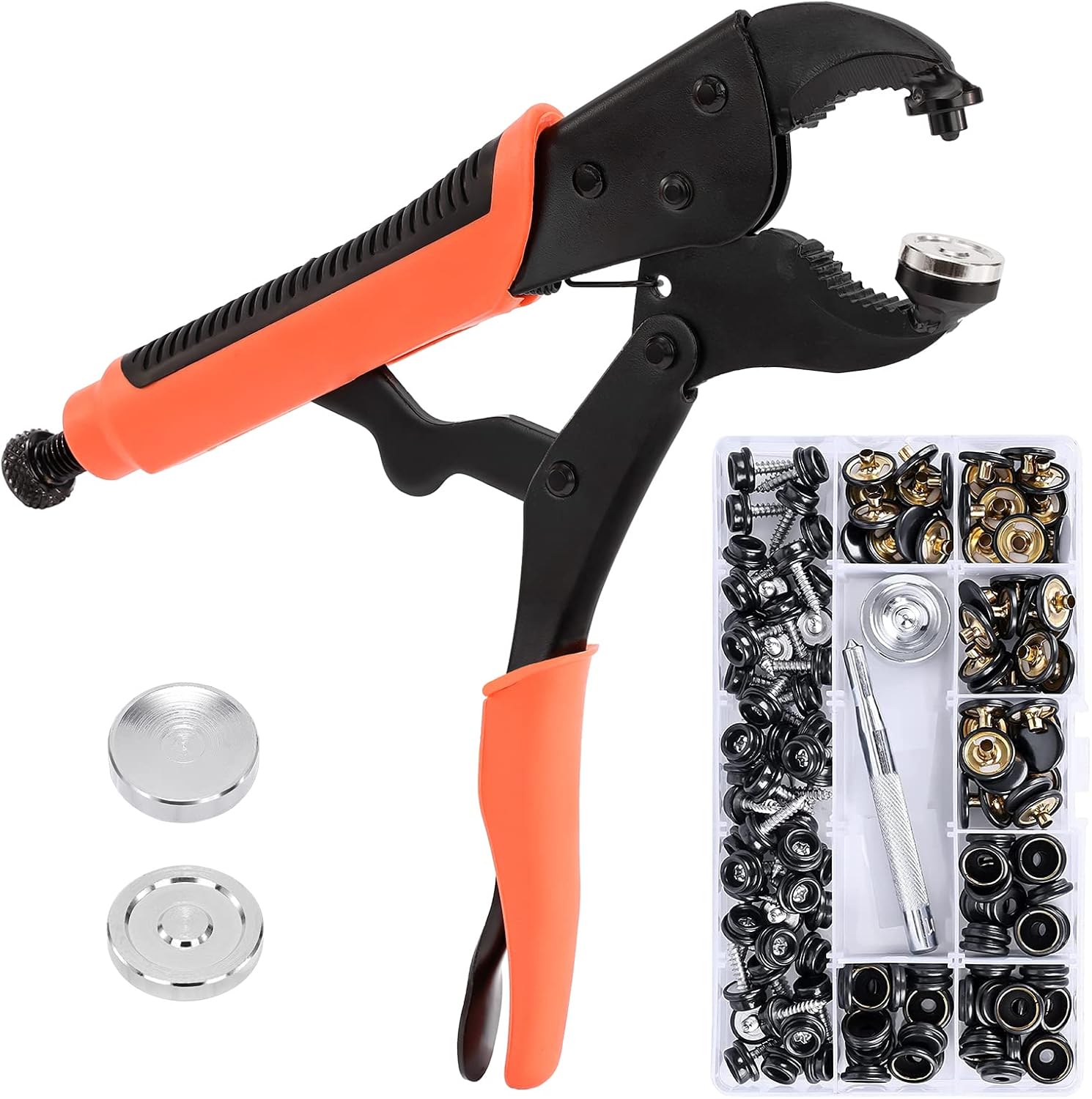 Amazon.com: Heavy Duty Snap Fasteners Kit+ Canvas Snap Kit,CENOZ Marine ...