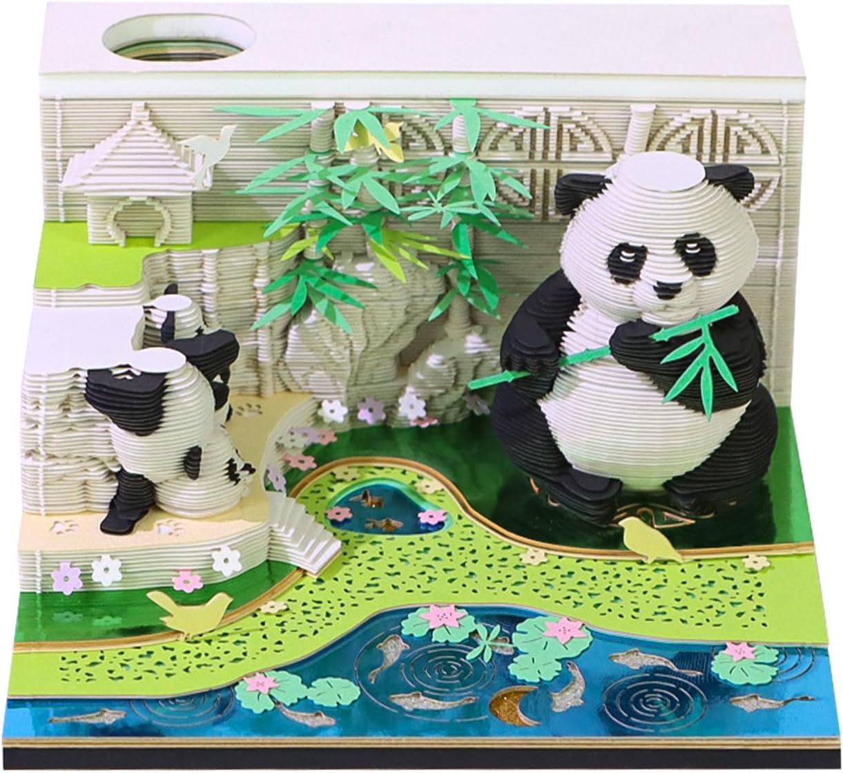 Amazon.com : SIWEME 3D Calendar 2025,3D Memo Pad Time Piece Calendar ...