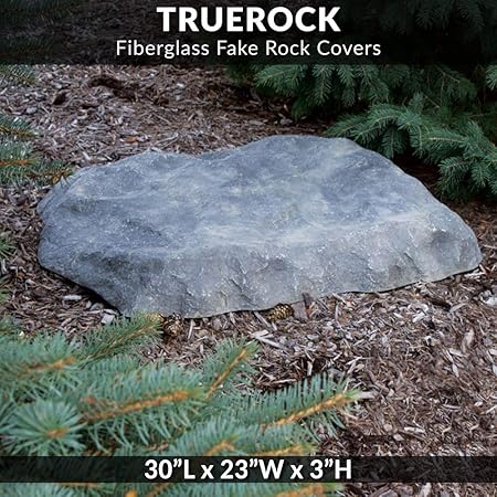 Amazon.com : Airmax CrystalClear TrueRock Fake Fiberglass Flat Rock ...