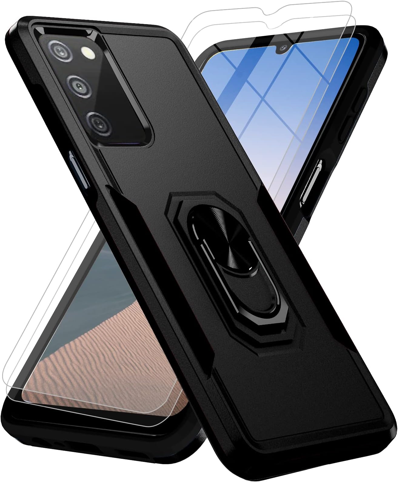 Amazon.com: Vinve for Samsung Galaxy A03S Case with Slide Camera Lens ...