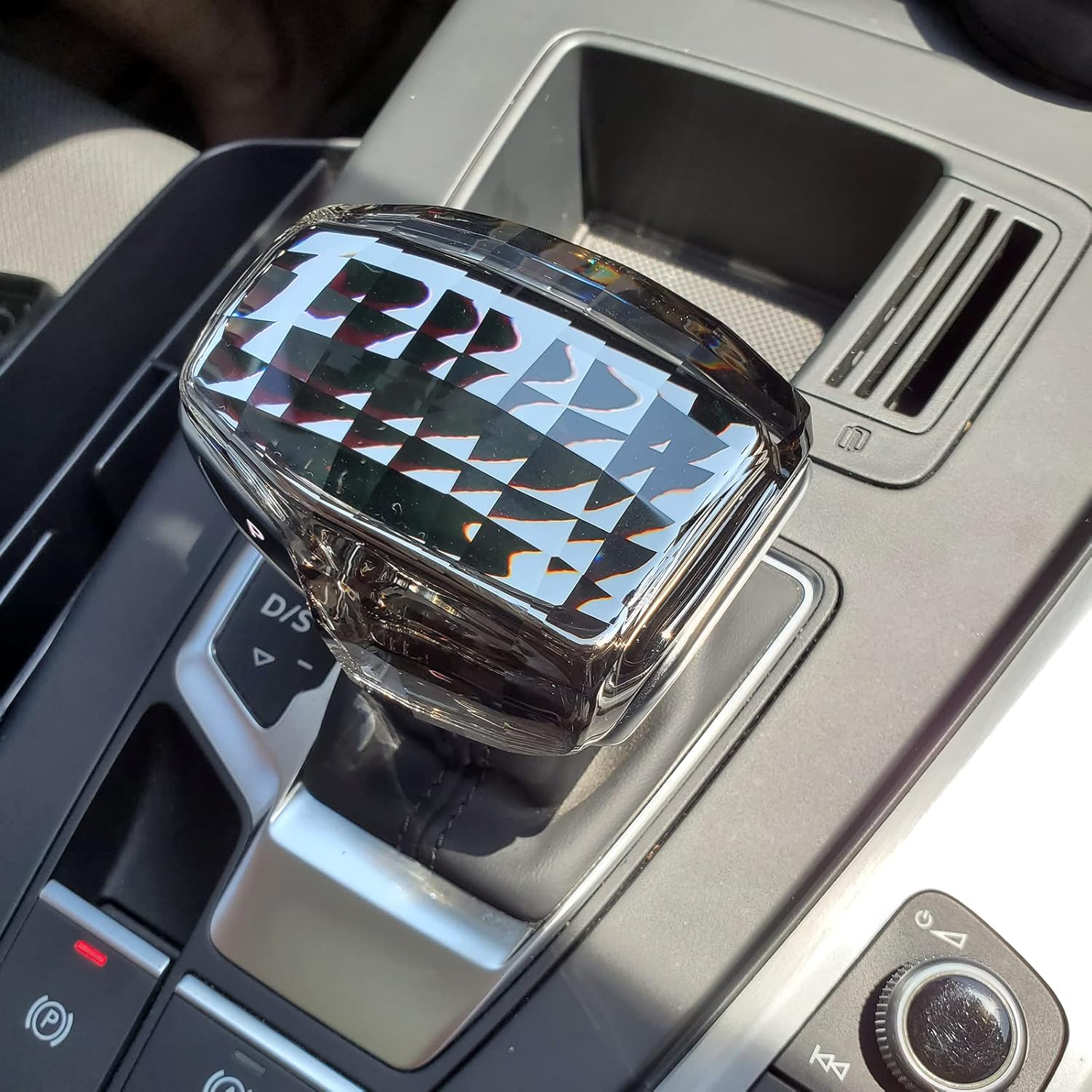 Buy Dimeani fit for 2022 Audi Q5 Gear Shift Knob, Artificial Crystal ...