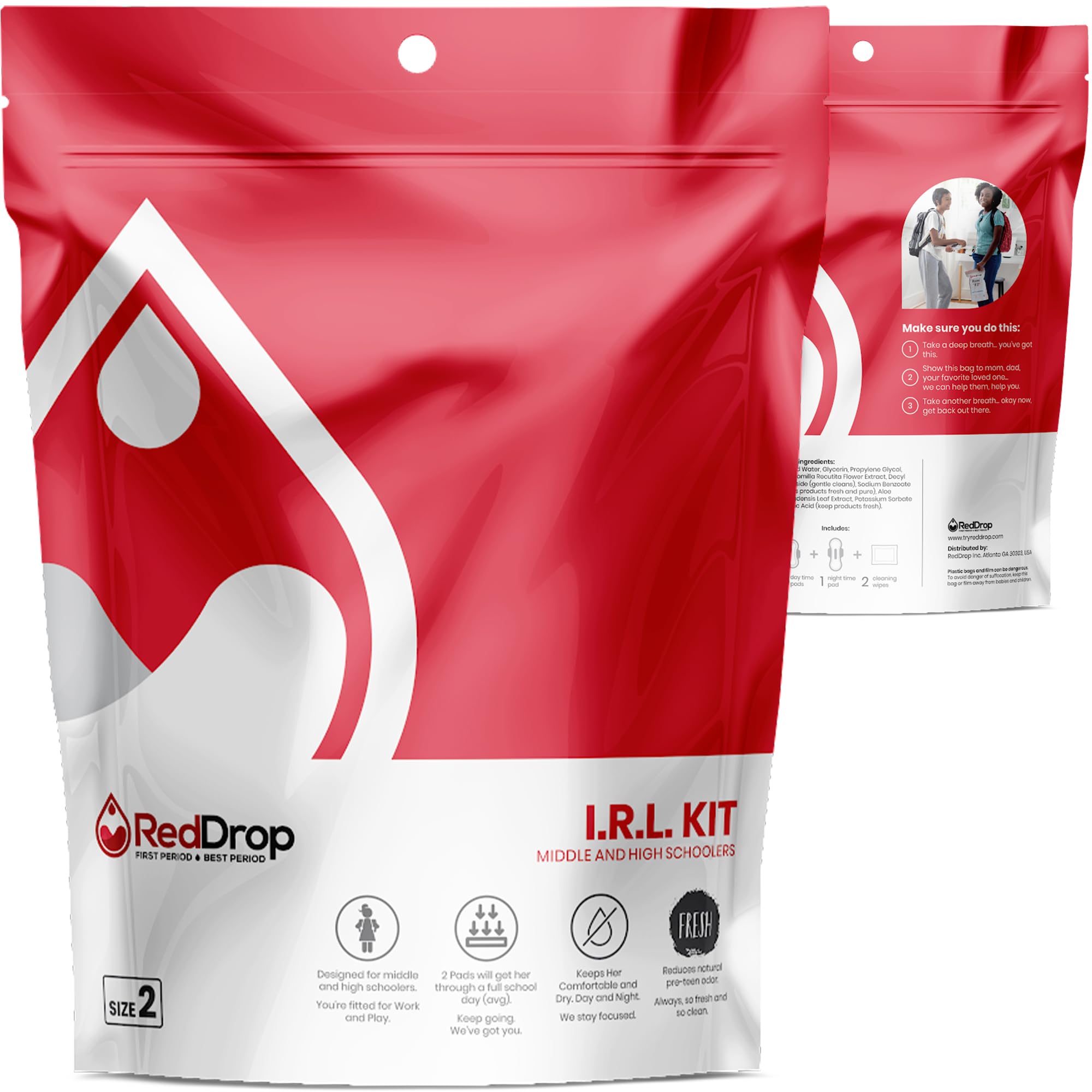 Amazon.com: RedDrop IRL Period Kit Bundle for Educational Organizations ...