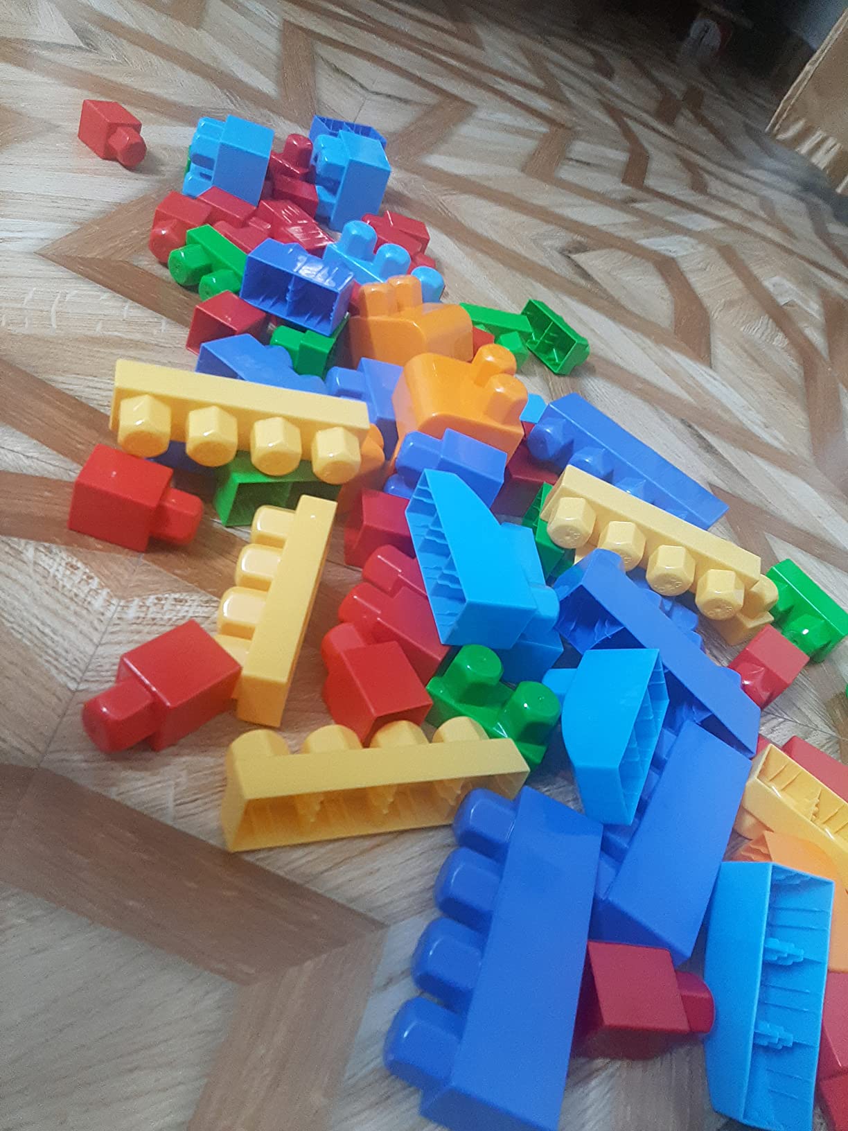 Plex Building Blocks Bag Pack - Blue : Amazon.in: Toys & Games