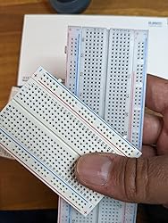 ELEGOO 3pcs MB-102 Breadboard 830 Point Solderless Prototype PCB Board ...