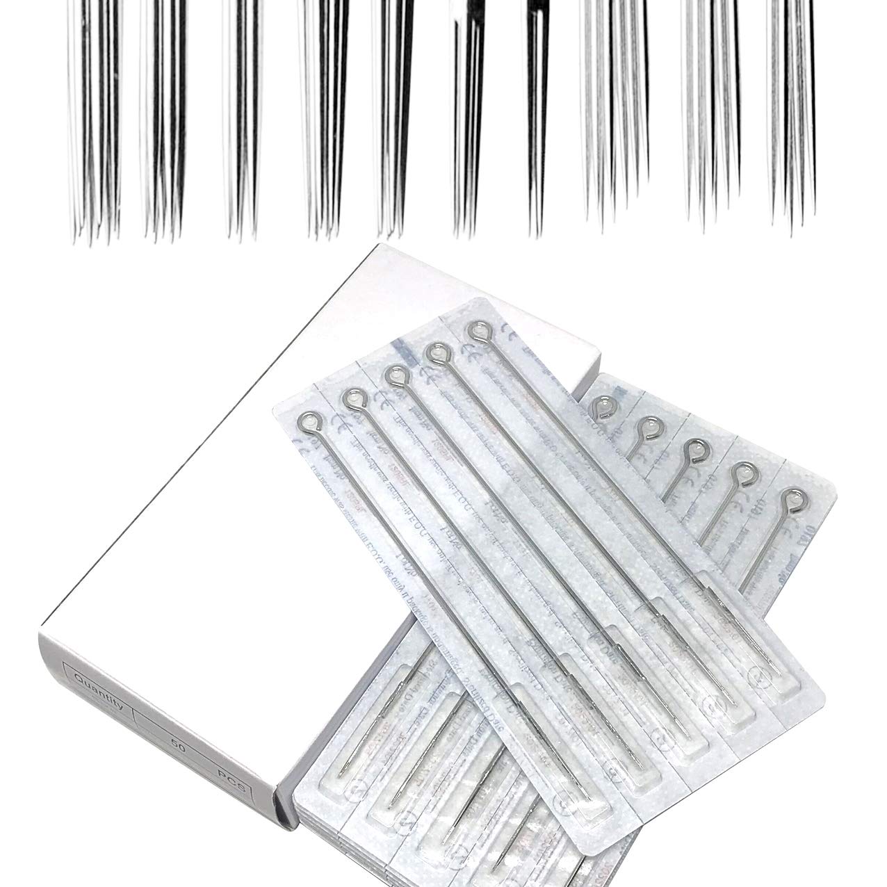 Amazon.com: STI Tattoo - 100 pcs Mixed Tattoo Needles 3RL, 5RL, 7RL ...