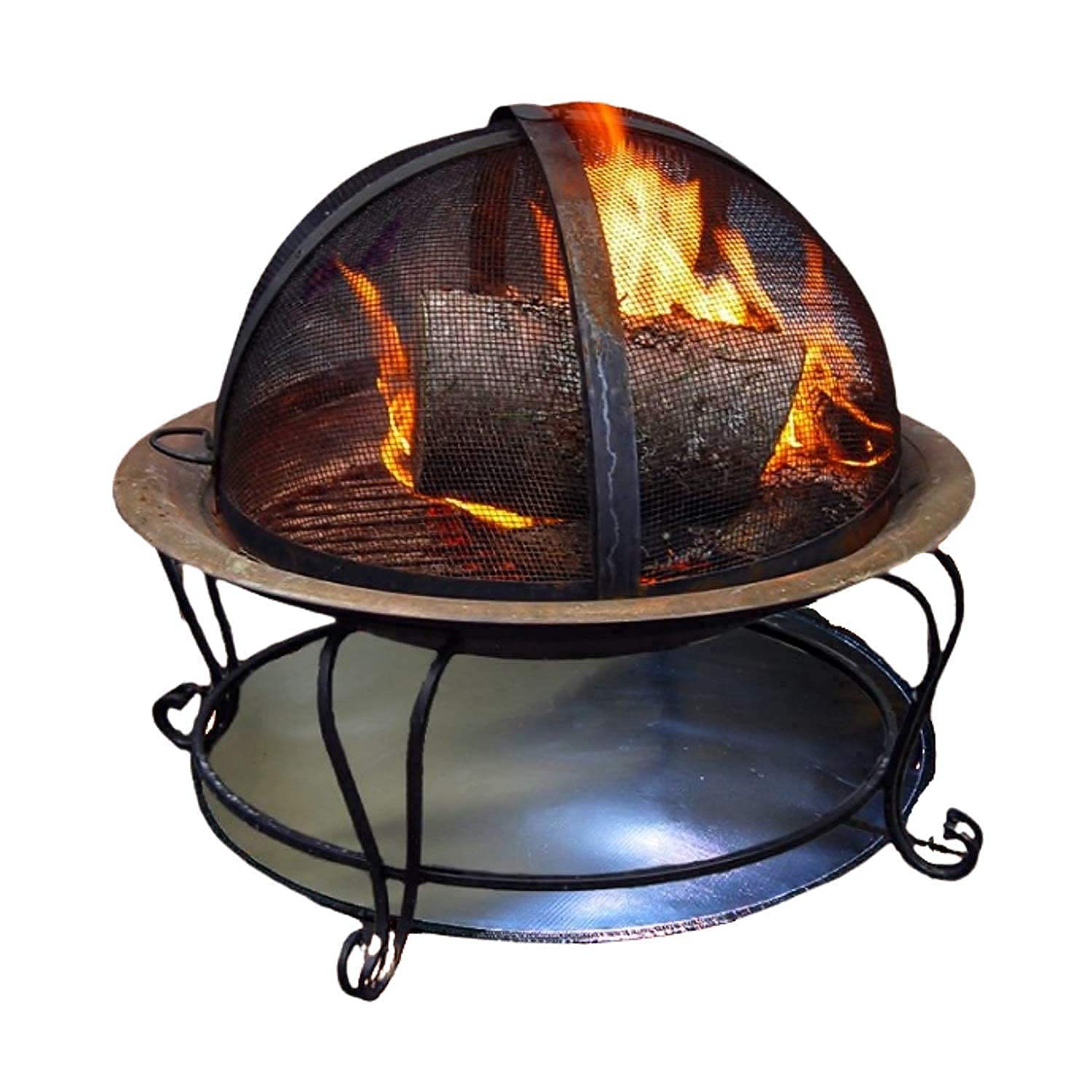 Fire Pit Wood Deck Protector The Nautical Fire Pit Cover Table – The