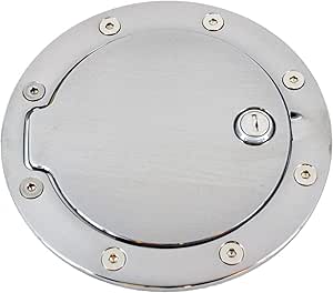 All Sales 6096CL Chrome Billet Aluminum Locking Fuel Door : Buy Online ...
