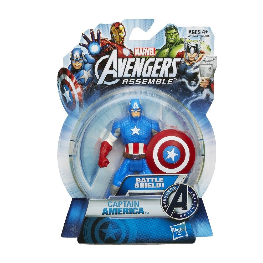 Buy Avengers All-Star Captain America Action Figure, 4 Inch Online at ...
