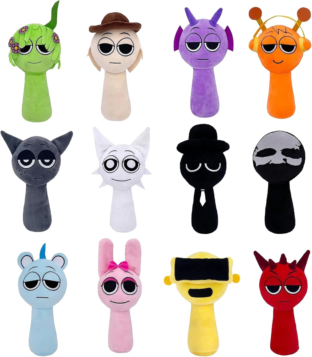 Amazon.com: Game Plushies Toy, Soft Funs Stuffed Plush for Horror Games ...
