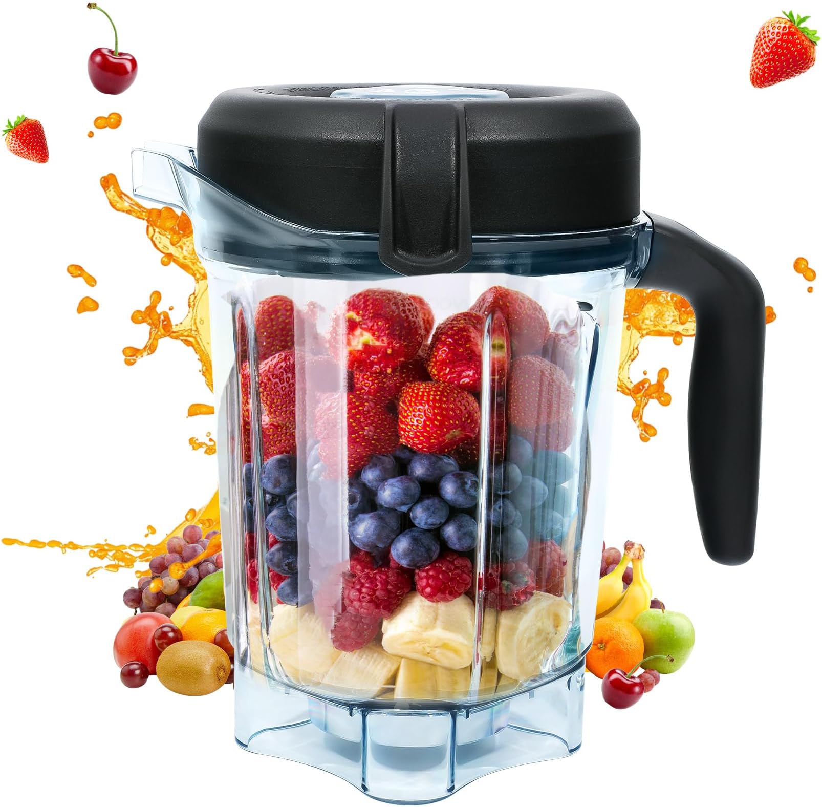 Amazon.com: For Vitamix Blender Pitcher 64 oz Low-Profile Container ...