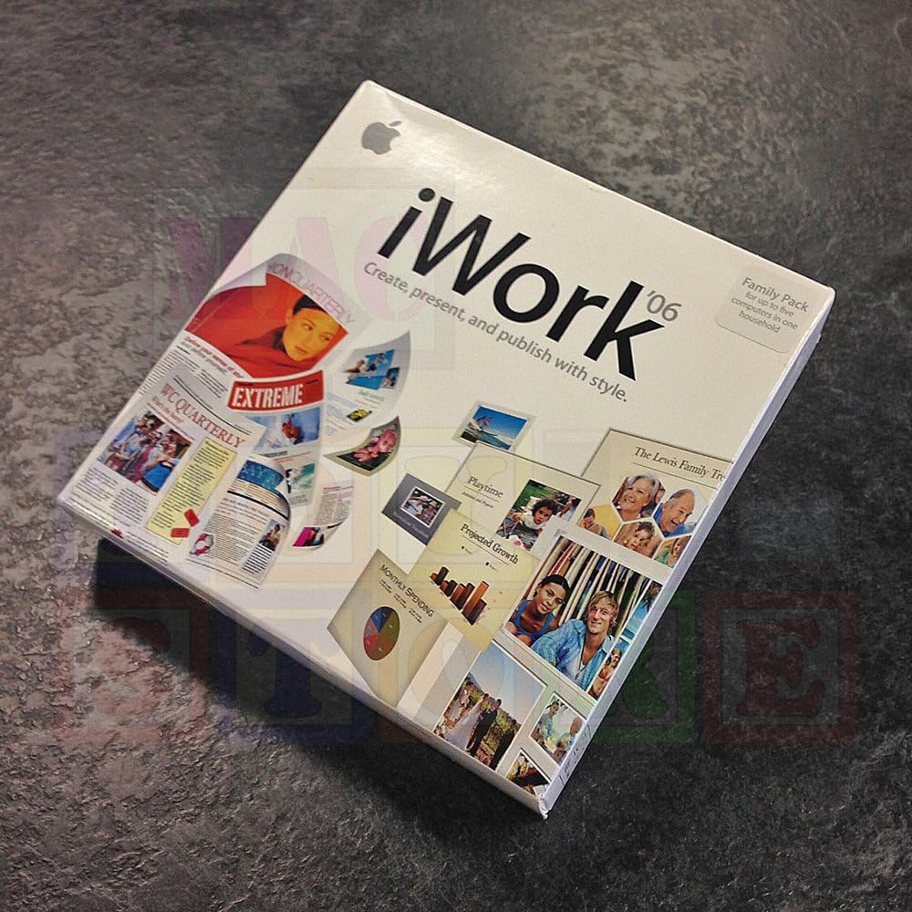 Amazon.com: Apple iWork '06 Family Pack (Mac DVD) [OLDER VERSION]