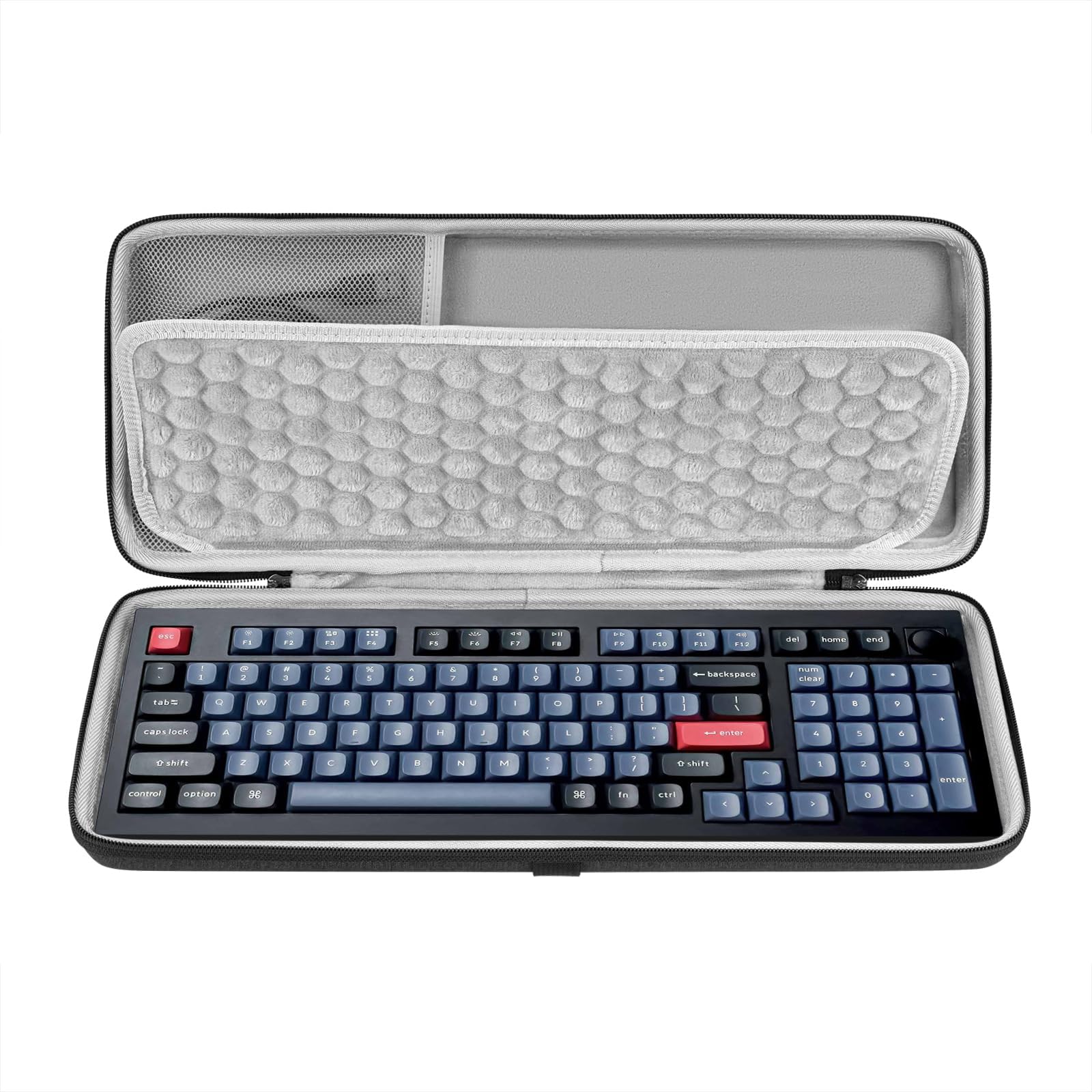 Amazon.com: Geekria 90%-96% Keyboard Case, Hard Shell Travel Carrying ...