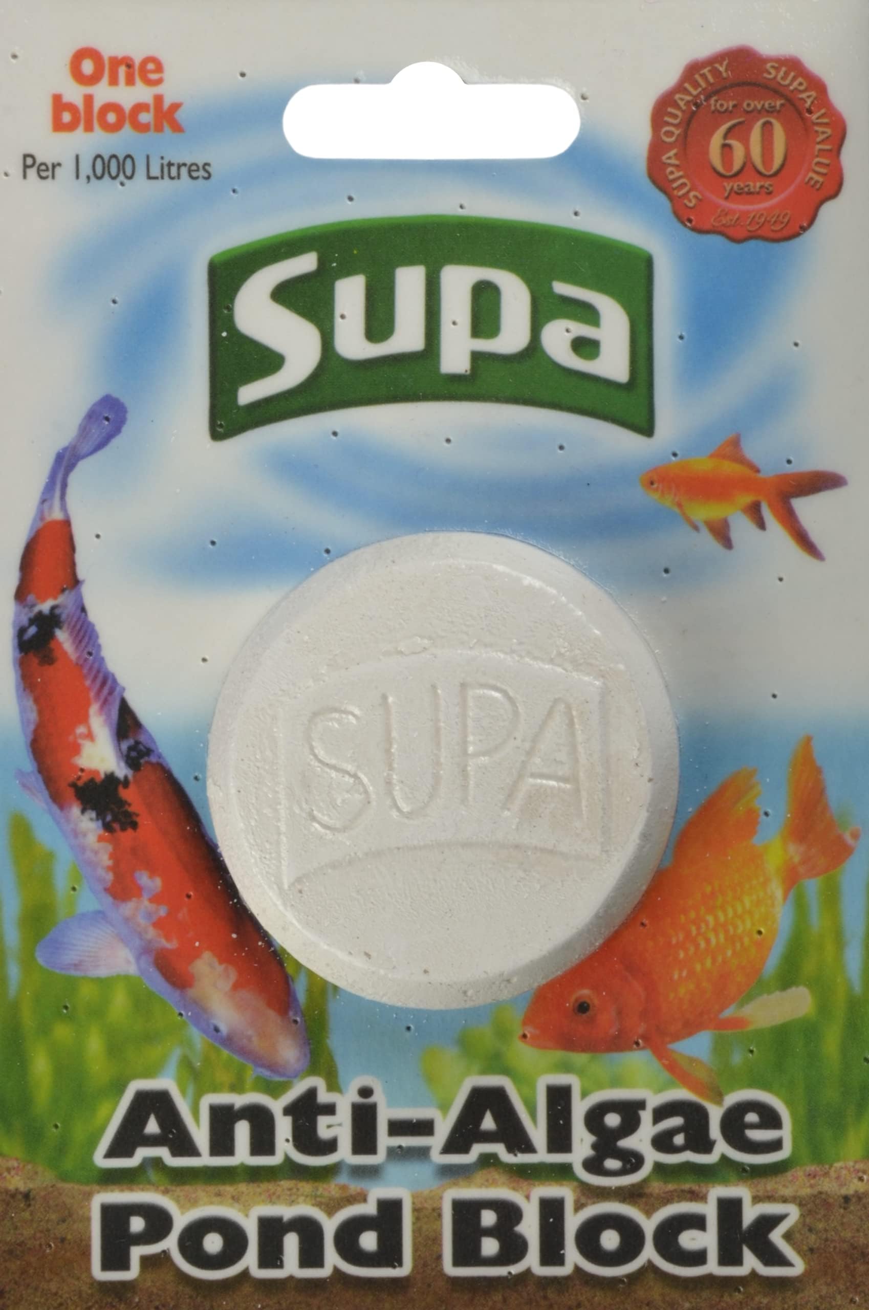 Supa Anti Algae Block, The Block Slowly Dissolves Releasing Di-Methyl ...