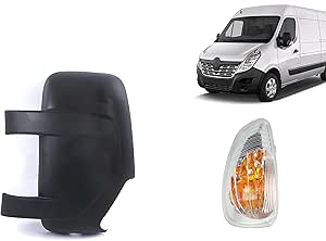 DOOR WING MIRROR COVER + INDICATOR PASSENGER SIDE FOR MASTER (2010+ON ...