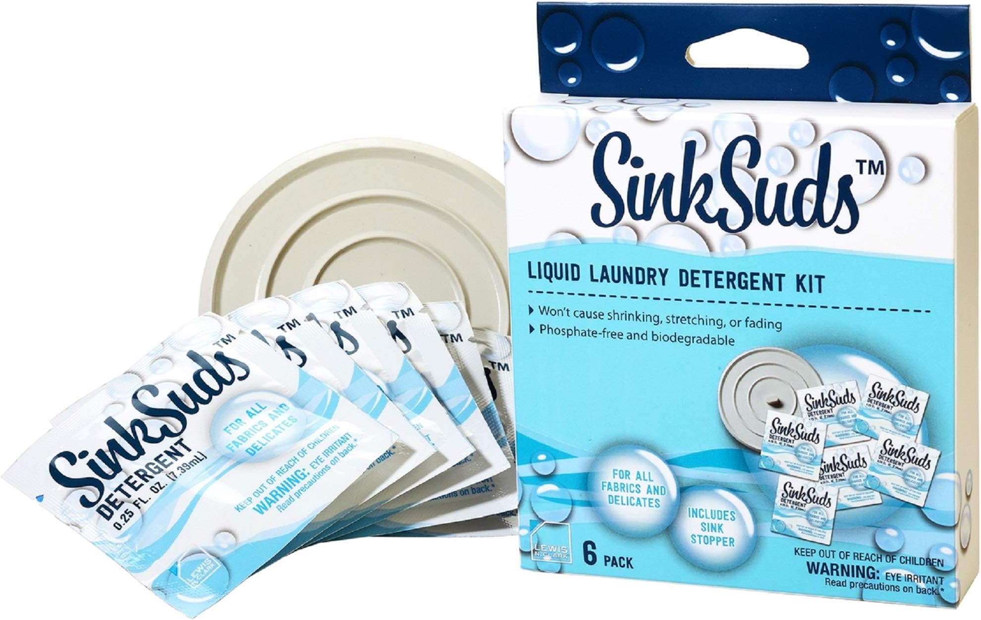 Amazon.com: Sea to Summit Trek and Travel Liquid Laundry Wash, 4-Pack ...