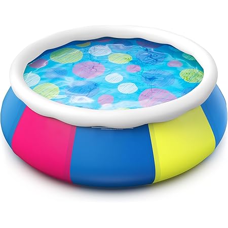 Amazon.com: Inflatable Swimming Pool, 10ft ×30in Easy Set Pool with ...