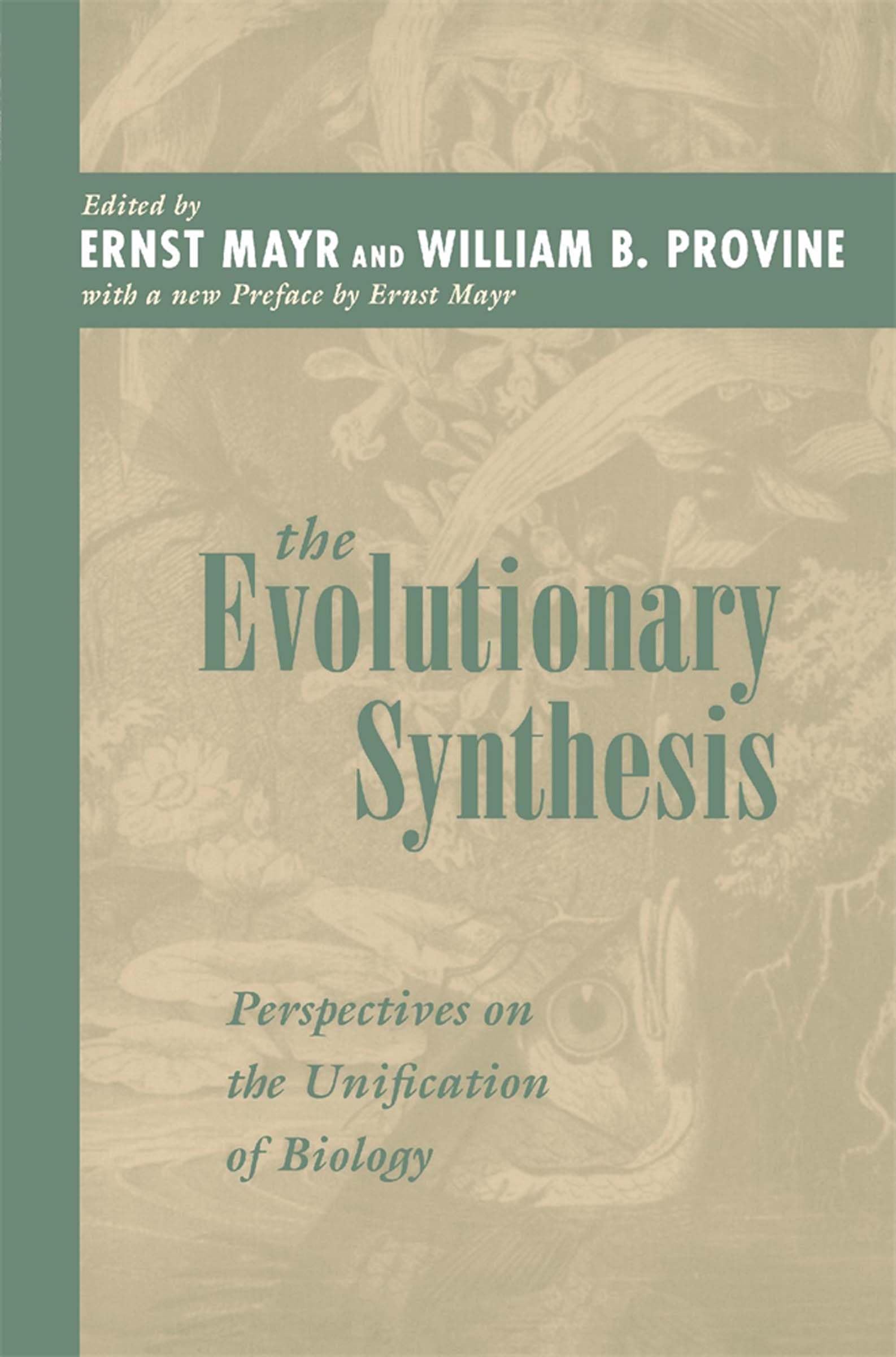 Amazon.com: The Evolutionary Synthesis: Perspectives on the Unification ...