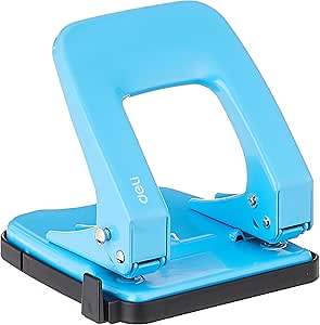 deli E0138 2 Holes Metal Punch Lock System(35 Sheets) White : Amazon.sg ...