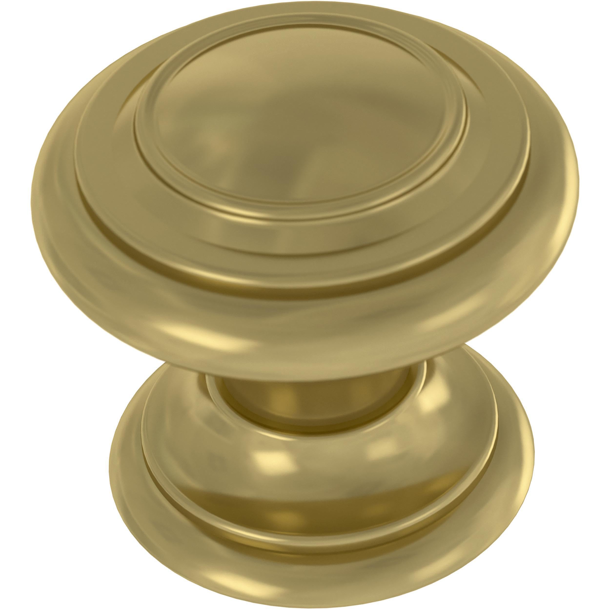 Amazon.com: Franklin Brass Simple Double Ring (30-Pack) Cabinet Knobs ...