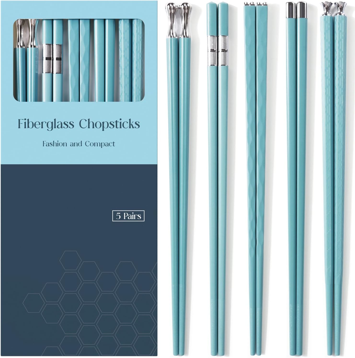 Amazon.com: GLAMFIELDS Chopsticks Reusable,Premium Fiberglass ...