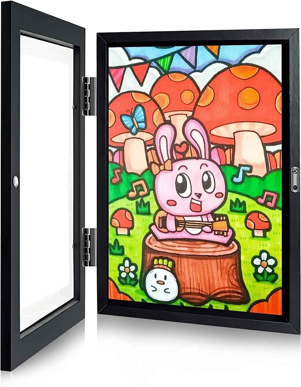 Amazon.com: POSTEGE Children's Art Frames Front Opening Fillable ...