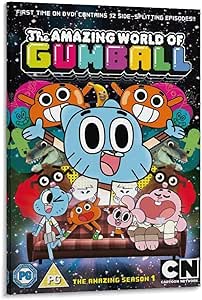 Amazon.com: The Amazing World of Gumball Poster Art Wallpaper (1 ...