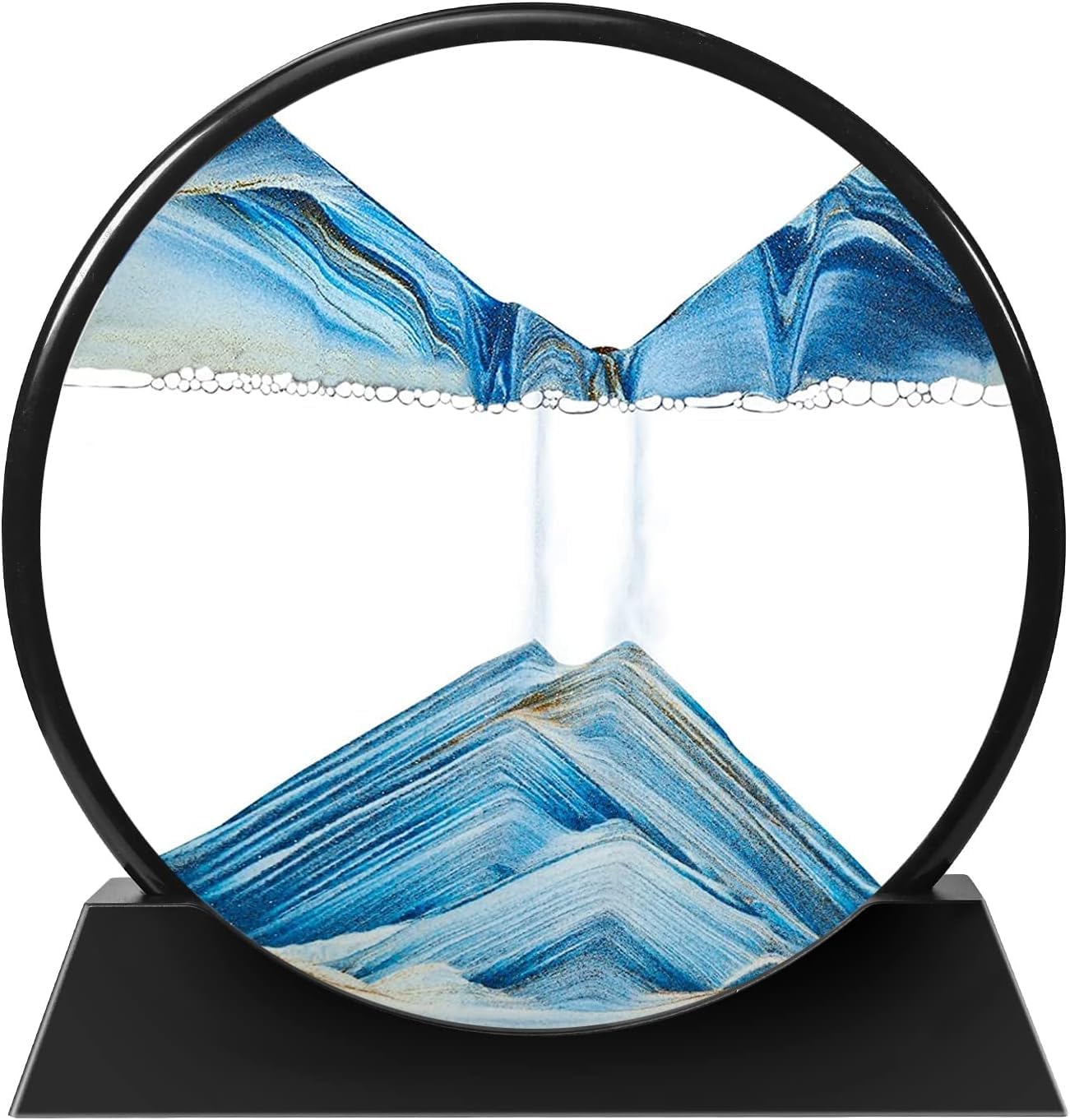 Amazon.com: CCCTY 12 inches Moving Sand Art, 3D Round Deep Sea Moving ...
