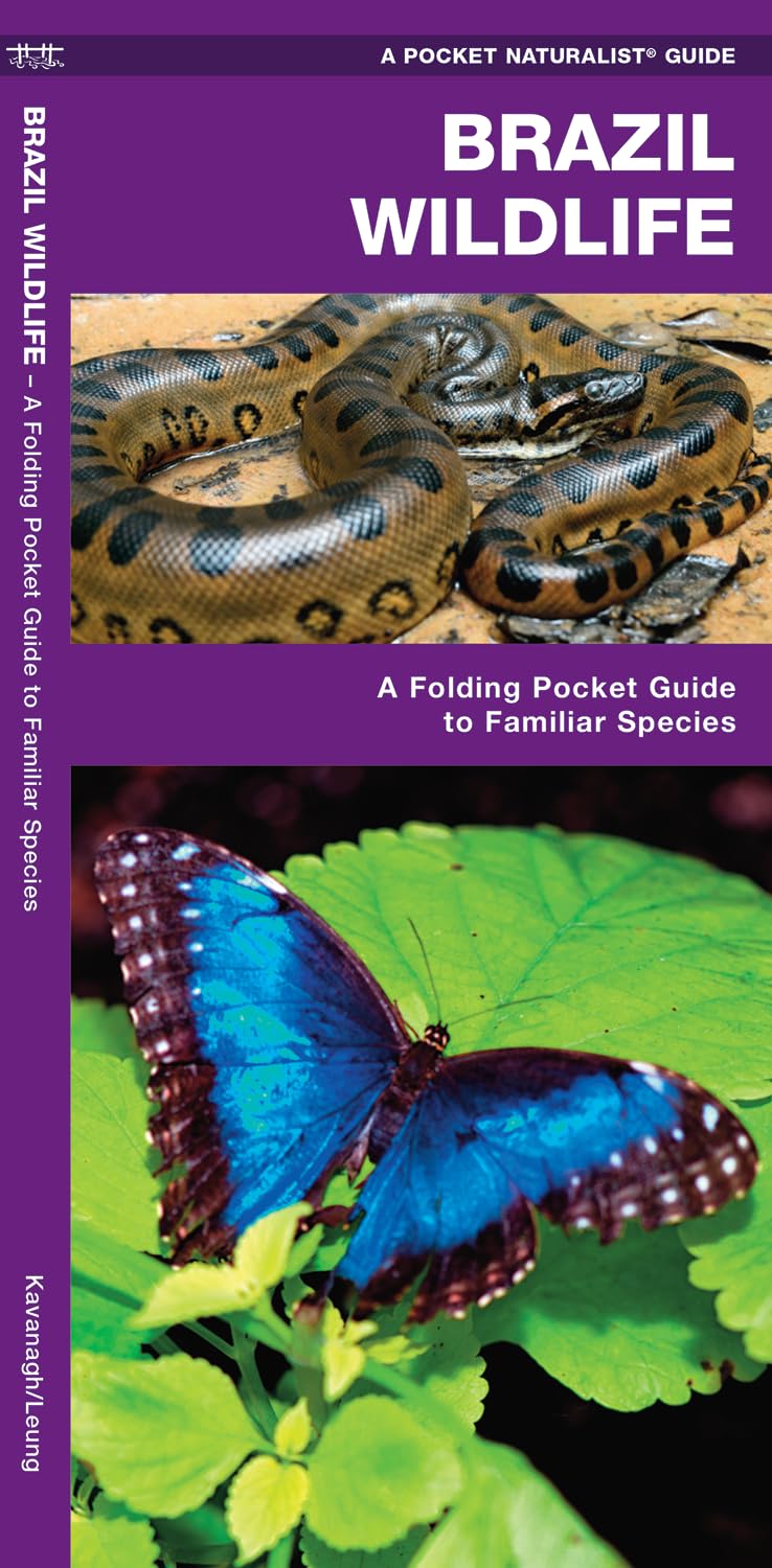 Brazil Wildlife: A Folding Pocket Guide to Familiar Animals (Wildlife ...