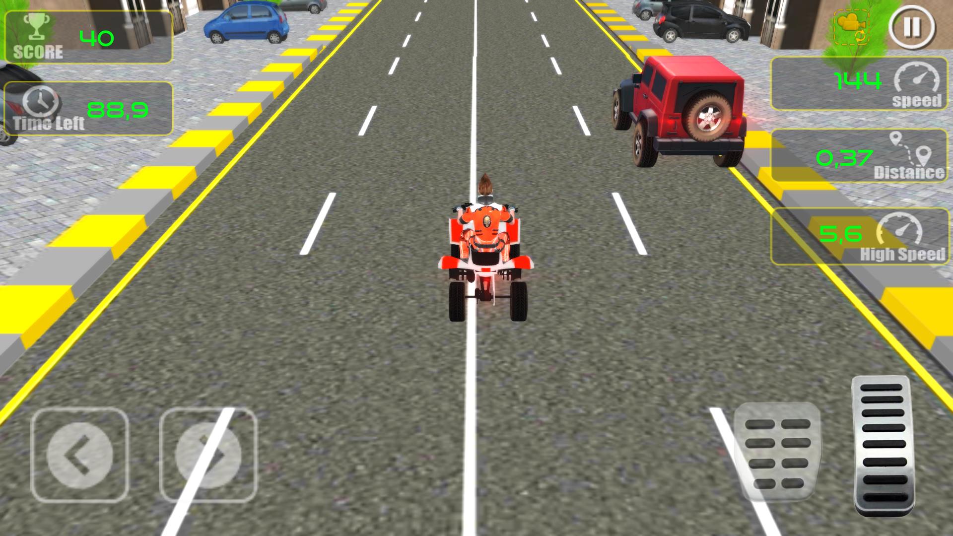Simulator Quad driving Bike extreme City highway Racing rider - App on ...
