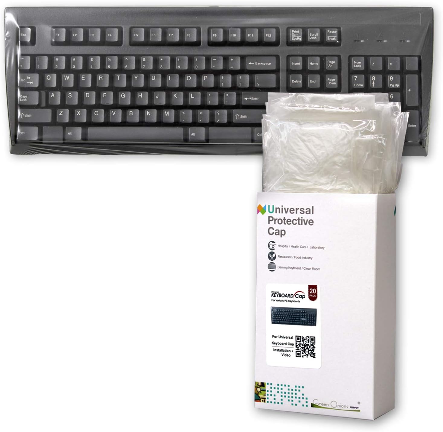 Amazon.com: Disposable Keyboard Cover 500/BX : Electronics