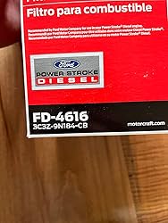 Amazon.com: Motorcraft FD-4616 Fuel Filter : Automotive
