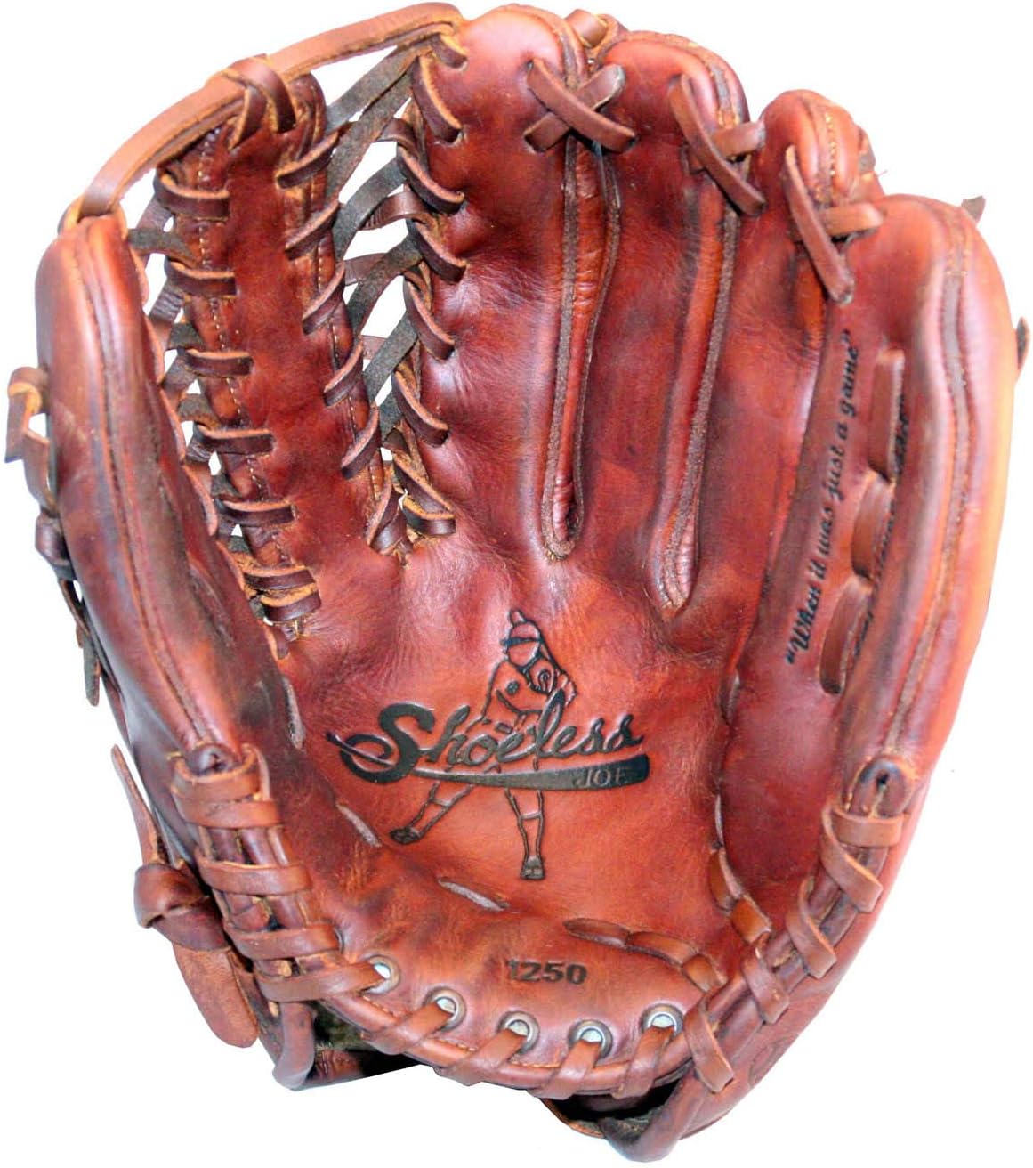 Amazon.com : Shoeless Joe 12 1/2 Trapeze Pocket Baseball Glove : Sports ...