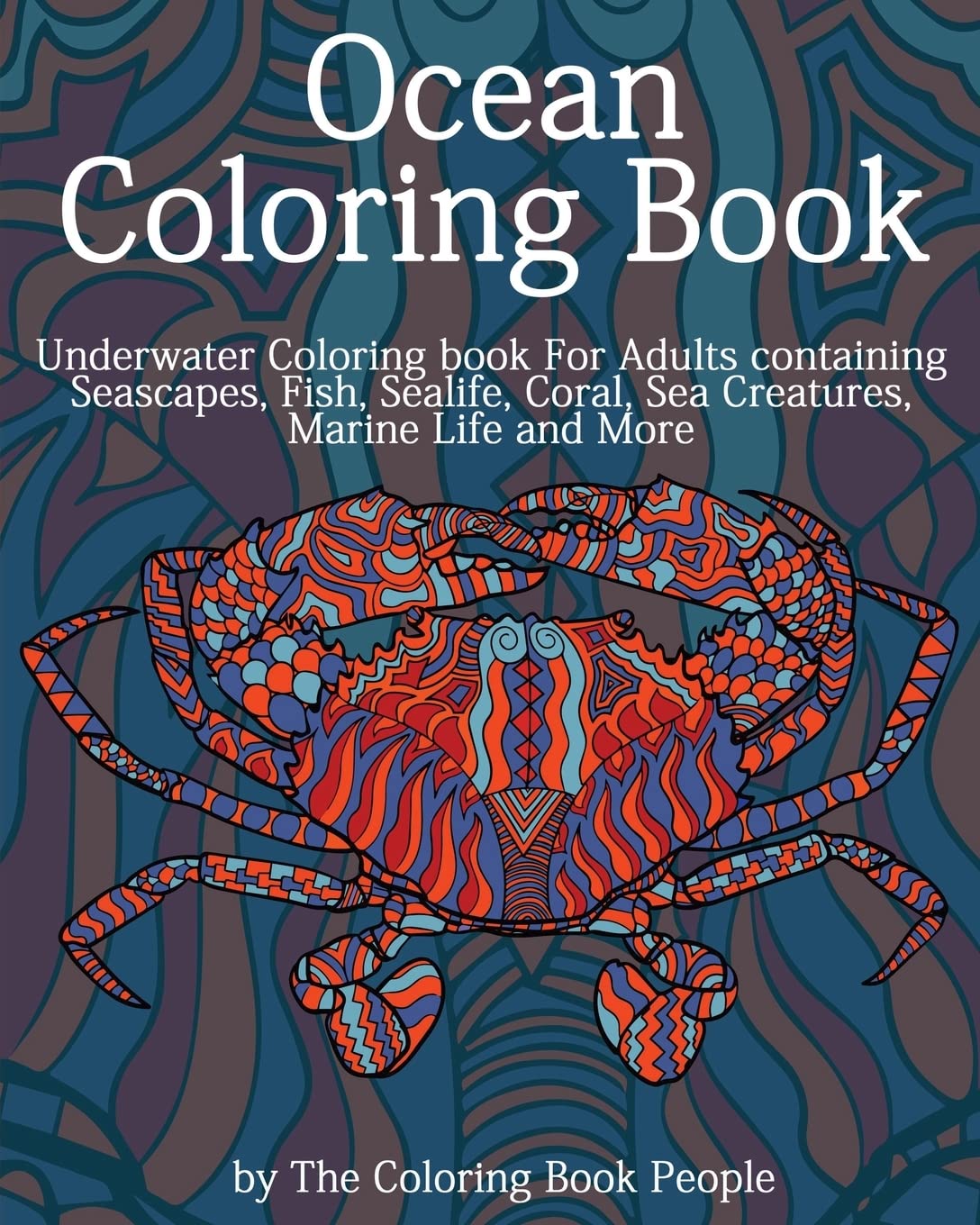 Amazon.com: Ocean Coloring Book: Underwater Coloring Book for Adults ...