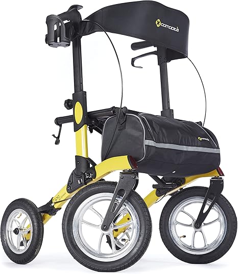 Amazon.com: Comodita Tipo All Terrain Rollator Walker with Double Fold ...