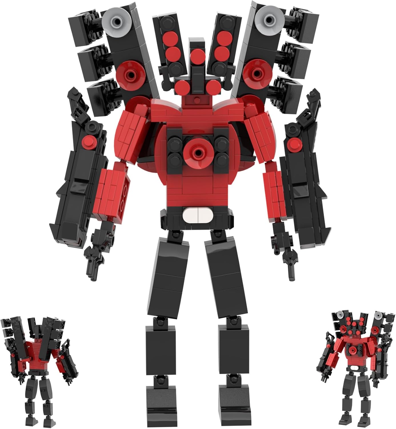 GUUIESMU Upgraded Titan Speakerman,Titan Cameraman Upgraded,Figure ...