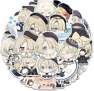 Amazon.com: Freminet Stickers Genshin Impact Character Stickers DIY ...