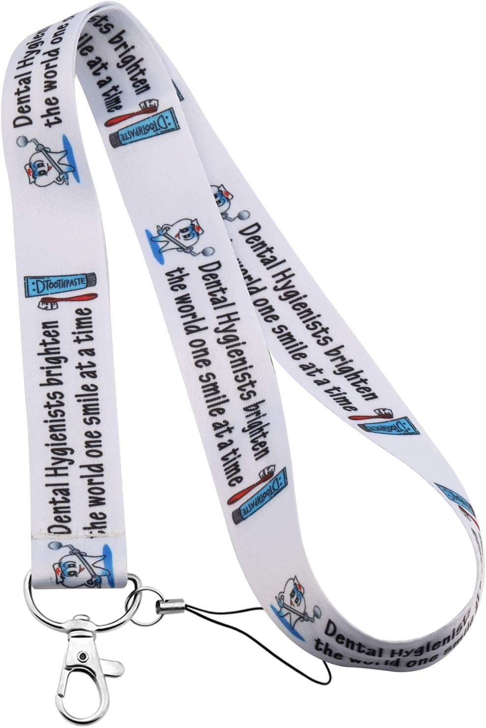 Amazon.com: FEELMEM Dentist Lanyard Dental Hygienist Gift DH Gift DH ...