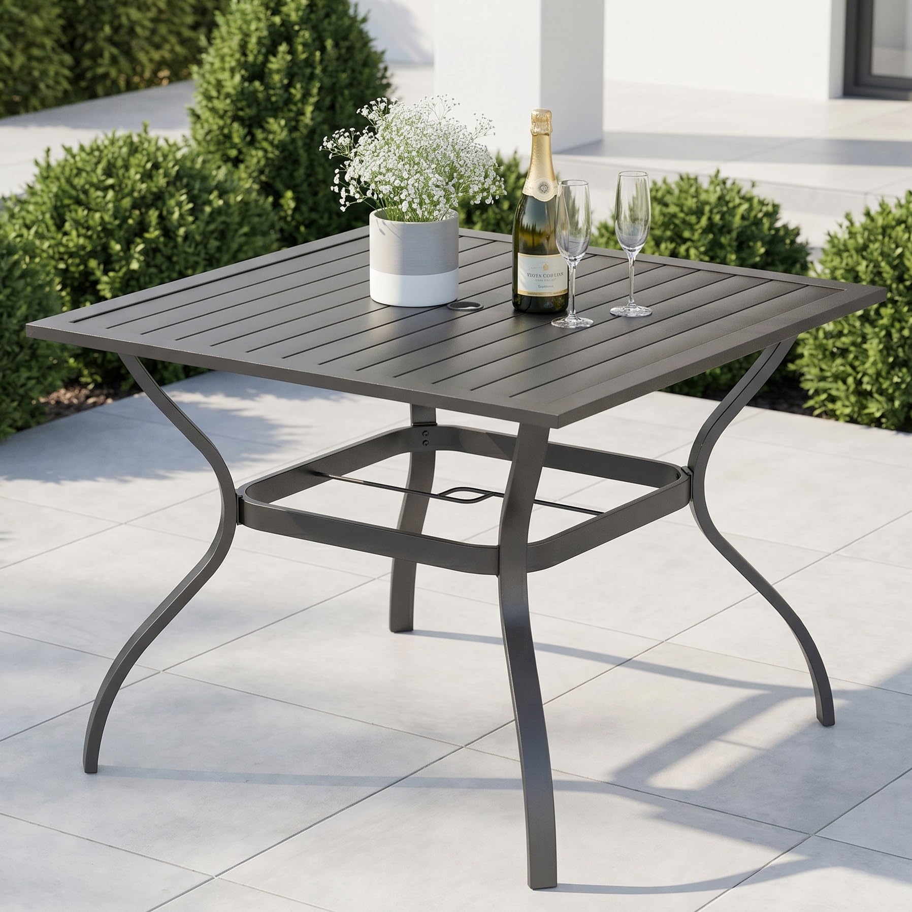 9 Best Outdoor Metal Tables | Cast Vs. Steel Showdown