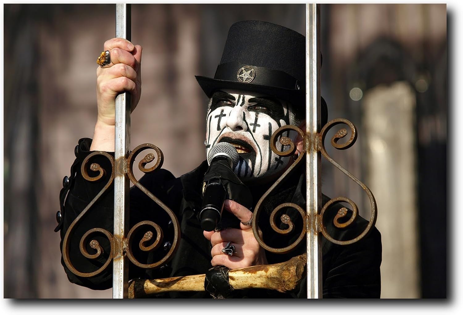 Amazon.com: King Diamond Poster 24x36 Inches | Landscape Color | Ready ...