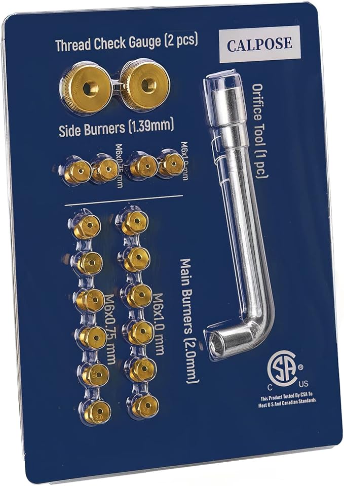 Amazon.com : CALPOSE Propane to Natural Conversion Kit for Blackstone ...