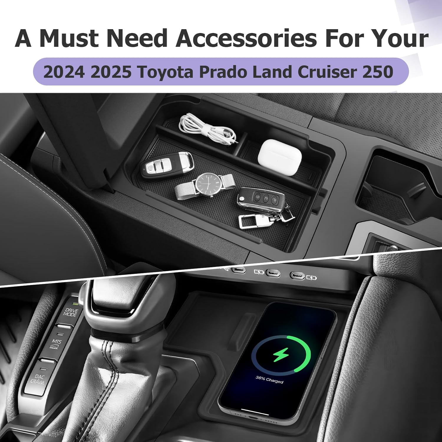 LUWU for Toyota Land Cruiser Prado J250 2024 2025 Accessories Set 2024 ...