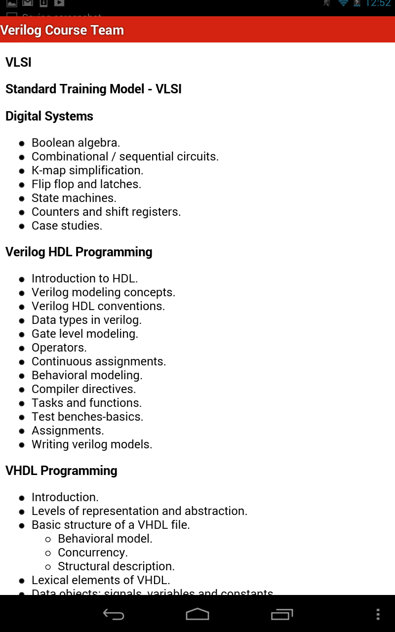 Verilog Course Team - App on Amazon Appstore