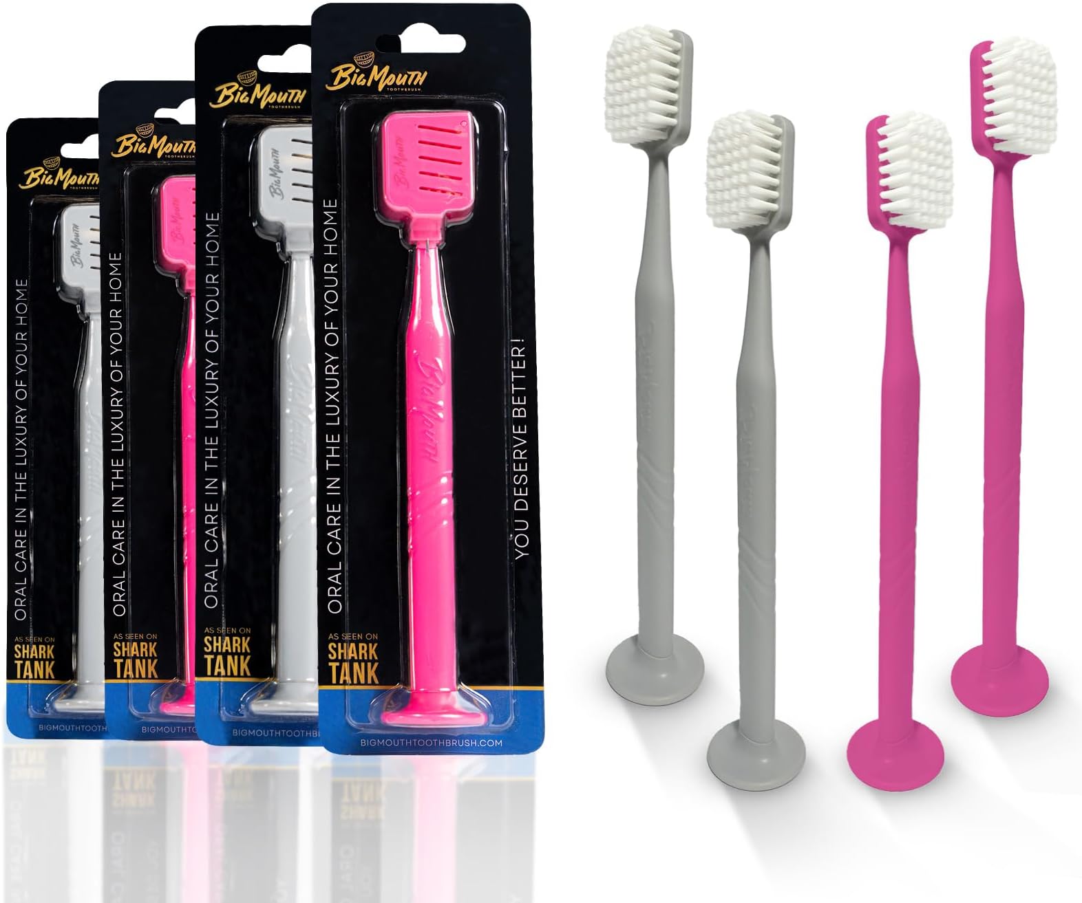 Amazon.com : Big Mouth Manual Tooth Brush - Wide Head Soft Toothbrushes ...