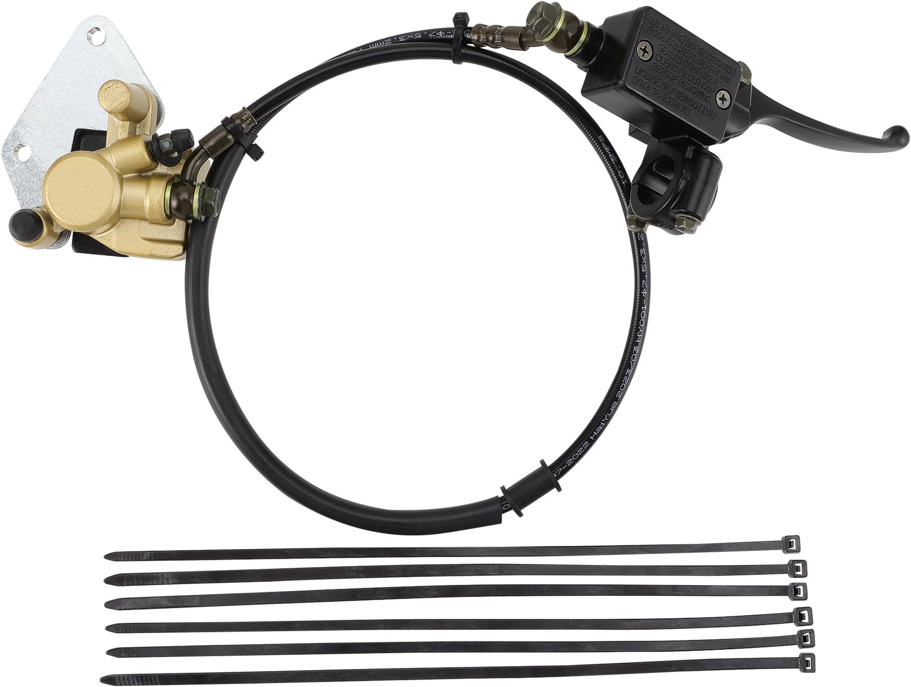 Amazon.com: GOOFIT Front Disc Brake Master Cylinder Assembly for 50cc ...