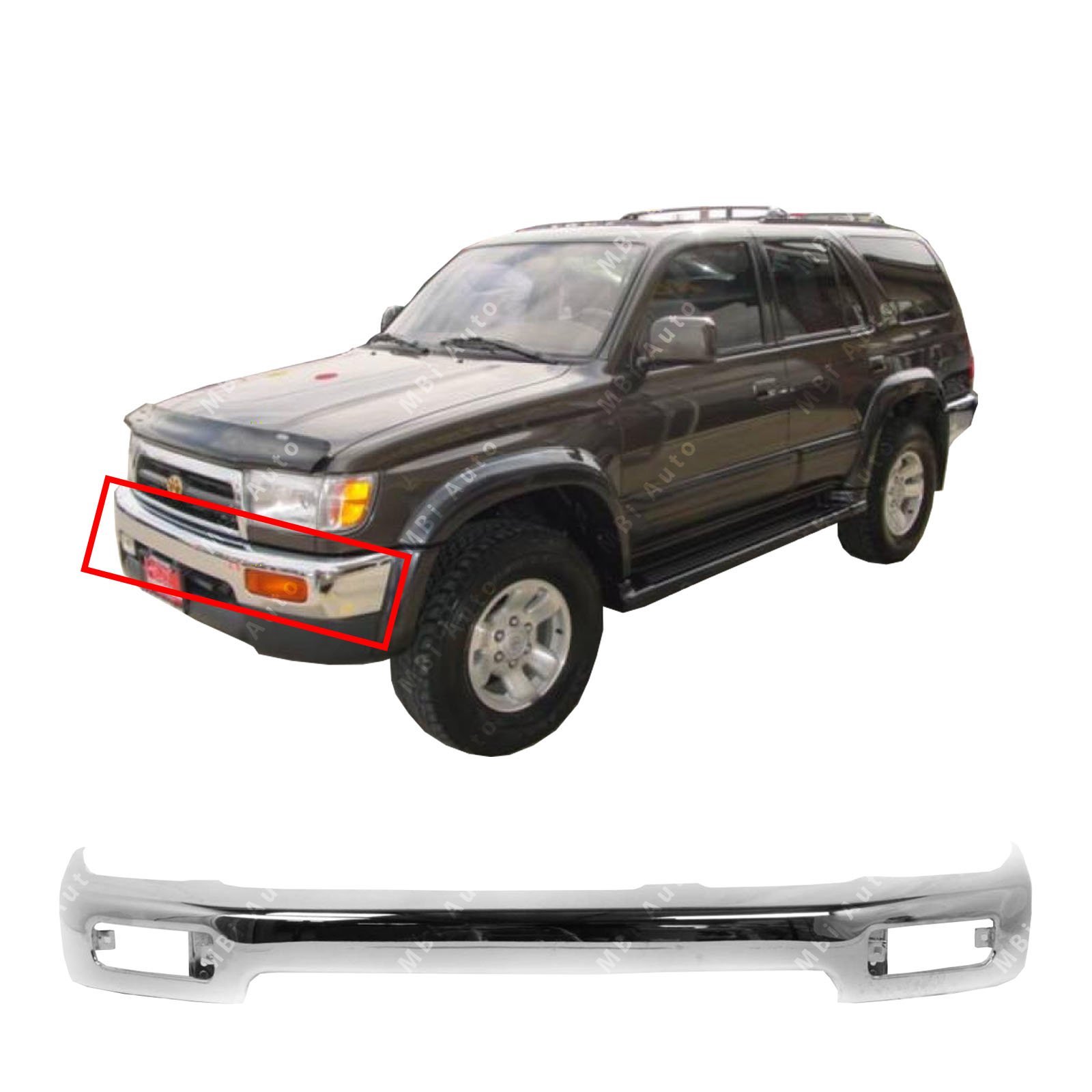 1998 4runner Front Bumper