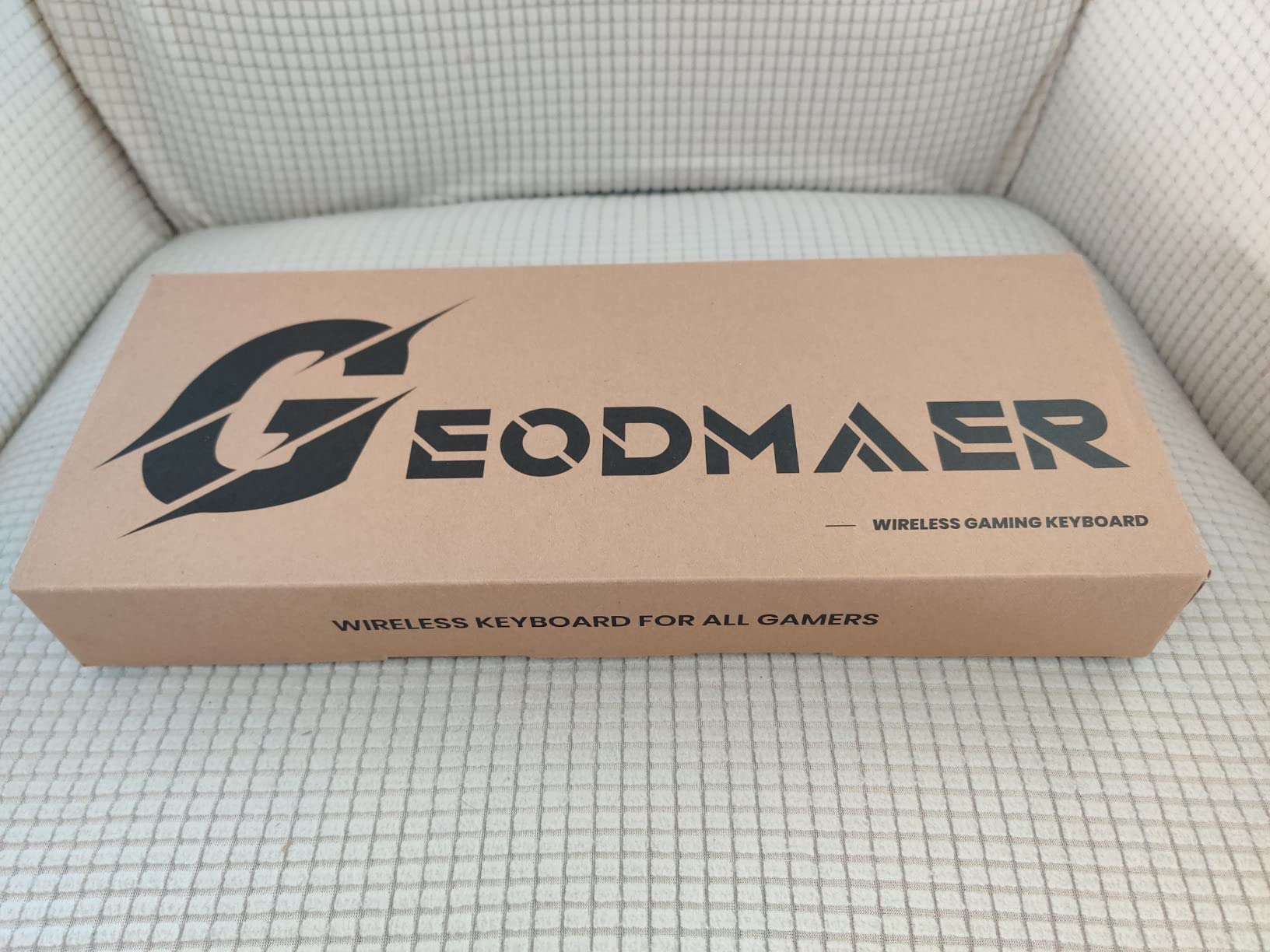 $4/mo - Finance GEODMAER 65% Wireless Gaming Keyboard, Rechargeable ...