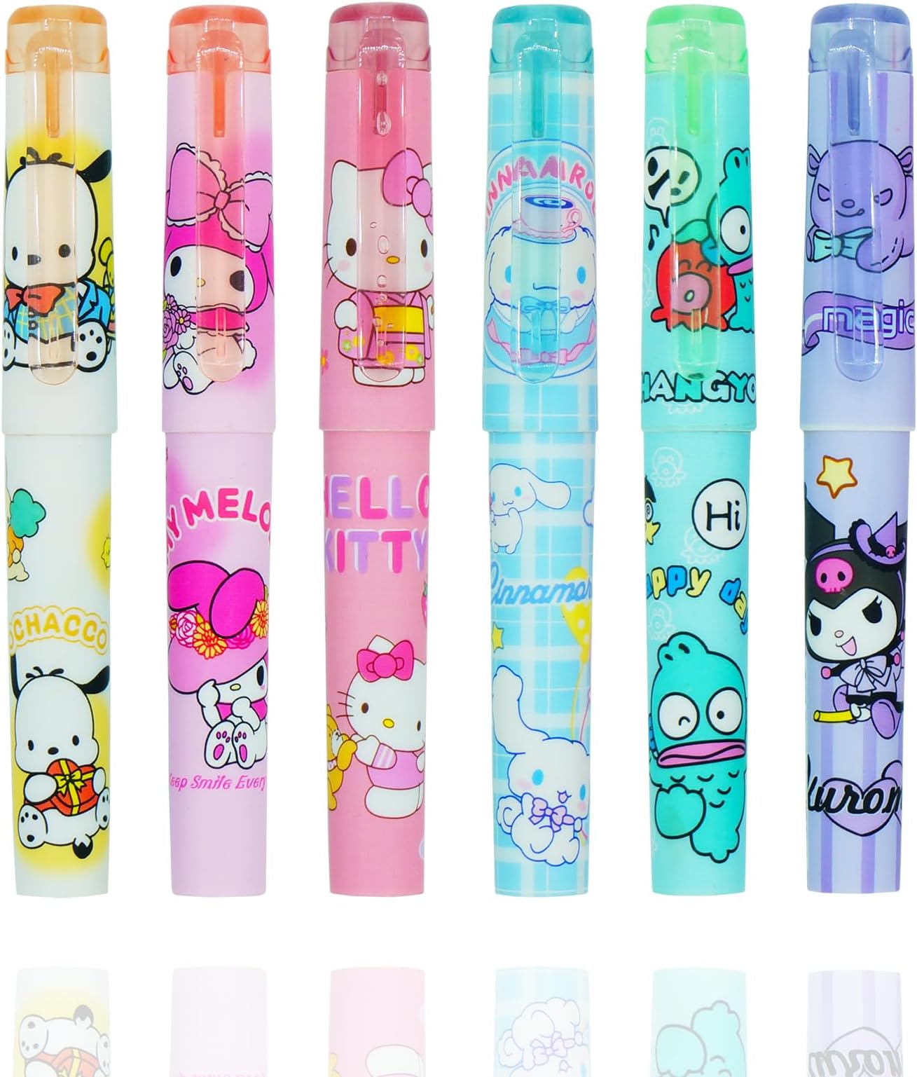 Amazon.com: Bendon Hello Kitty Washable Jumbo Markers (8-Count) : Toys ...