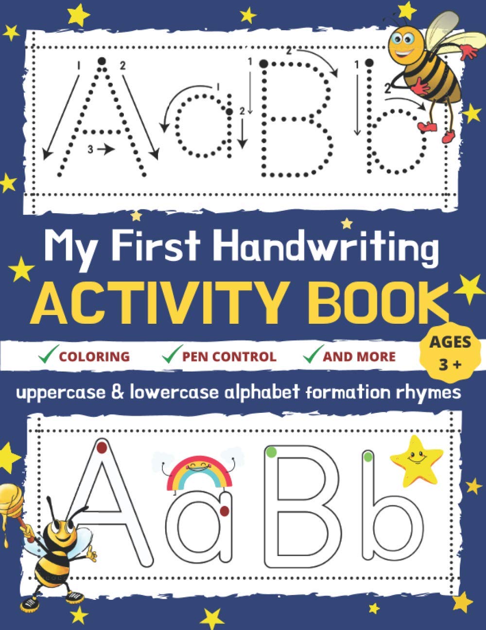 Buy My First Handwriting Activity Book: Uppercase & Lowercase Alphabet ...