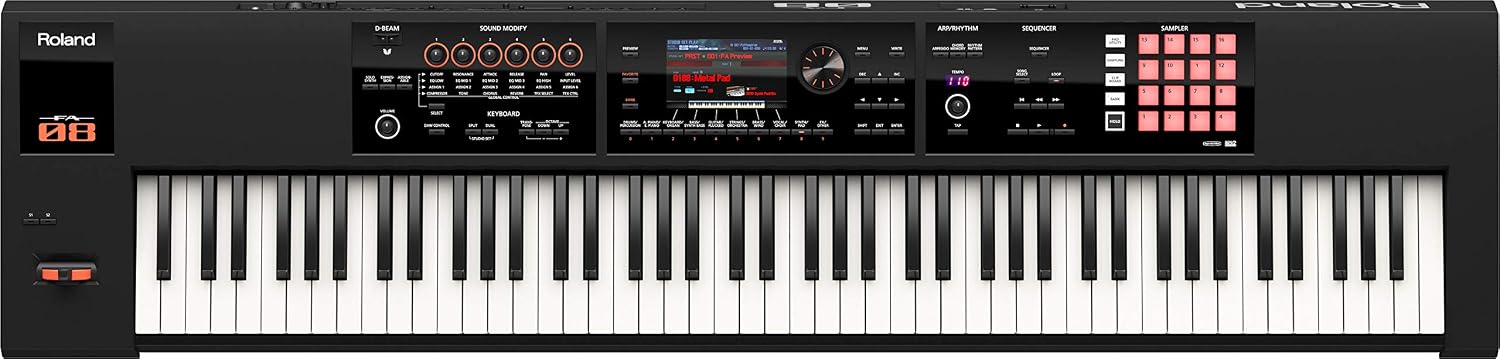 Amazon.com: FA08 Workstation Keyboard : Musical Instruments